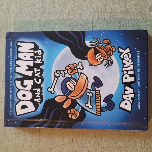 Other | Dog Man Cat Kid Dav Pilkey Book | Poshmark